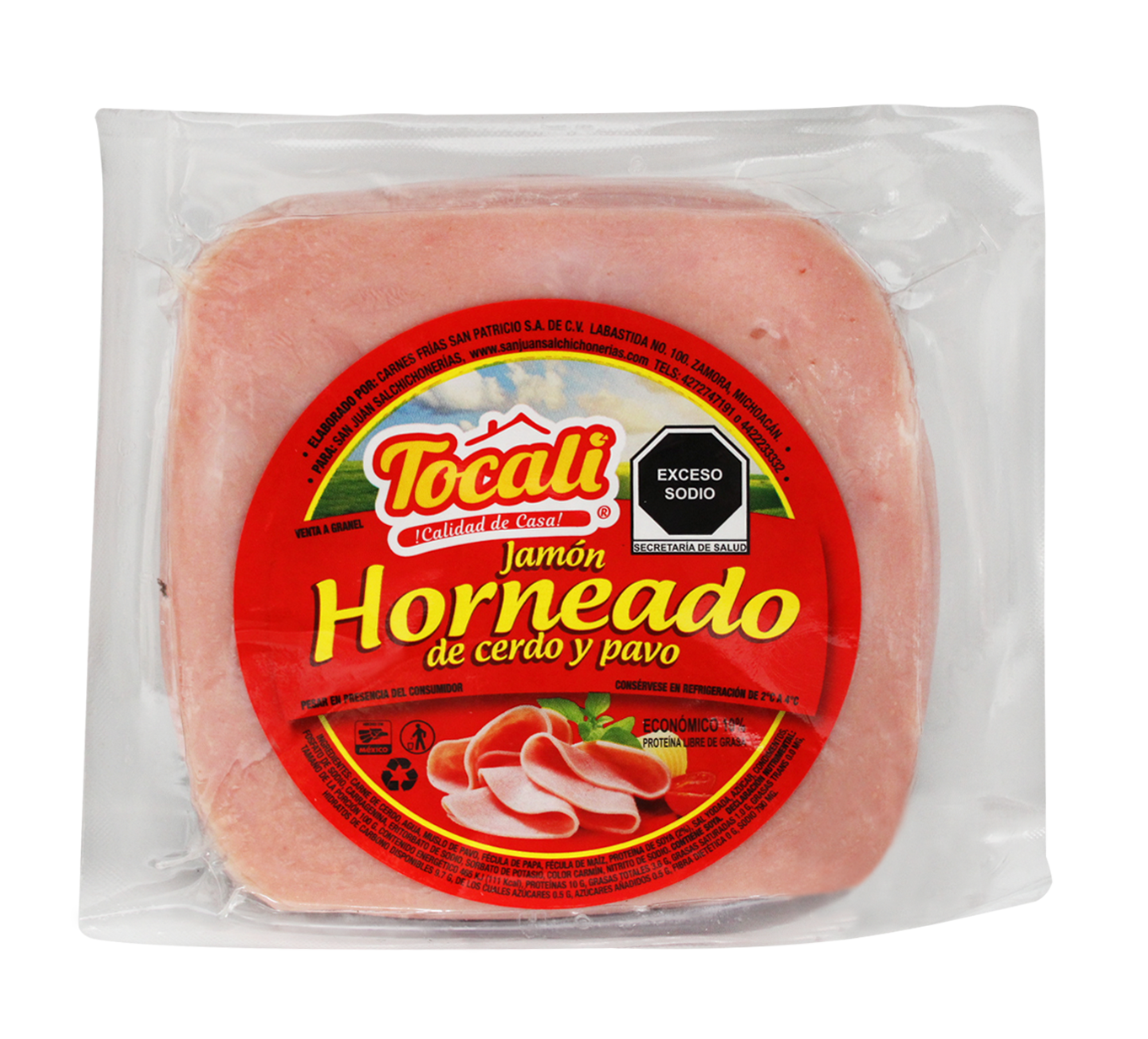 Jamón Horneado - Tocali | San Juan Salchichonerías