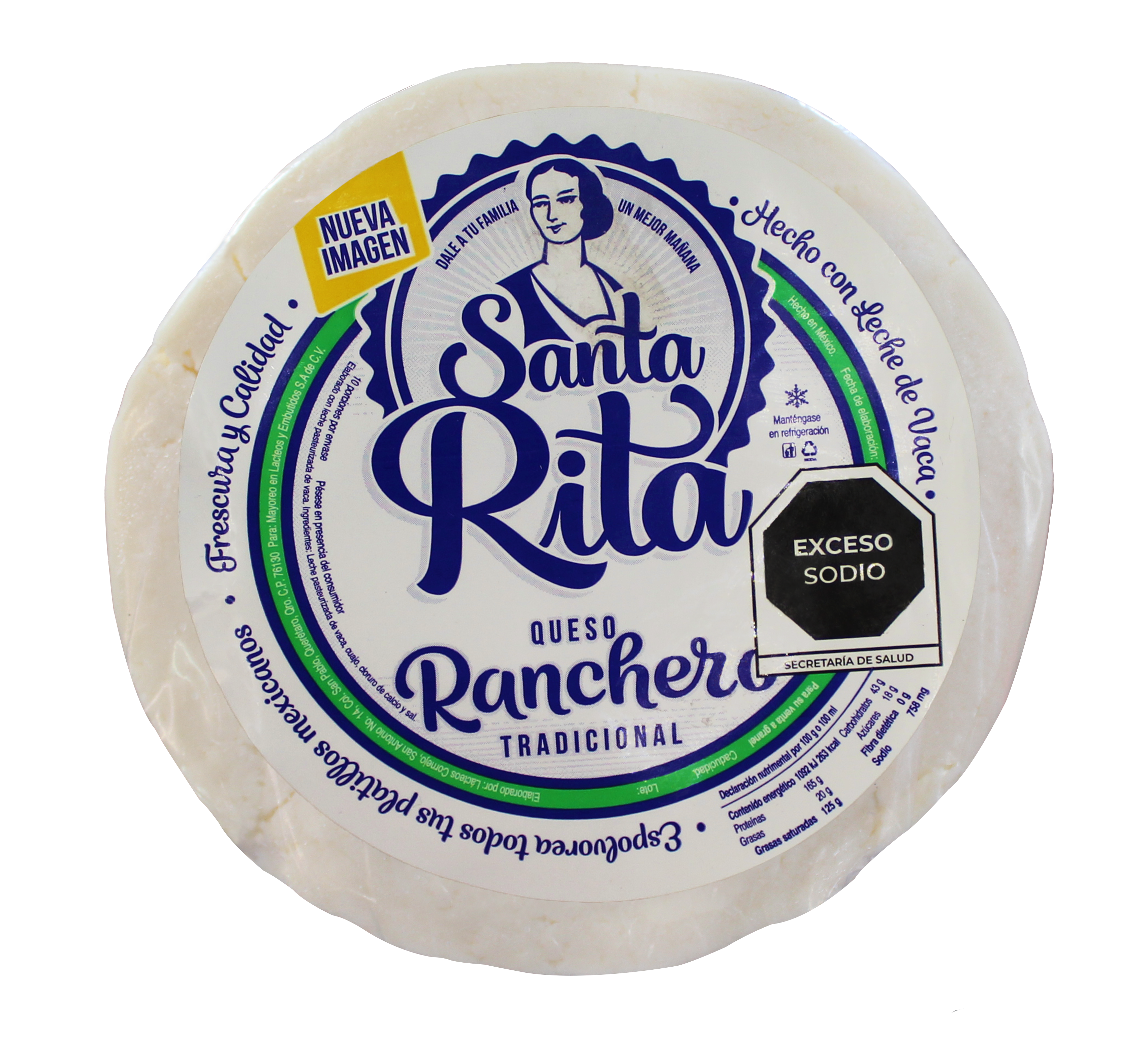Queso Ranchero - Santa Rita | San Juan Salchichonerías