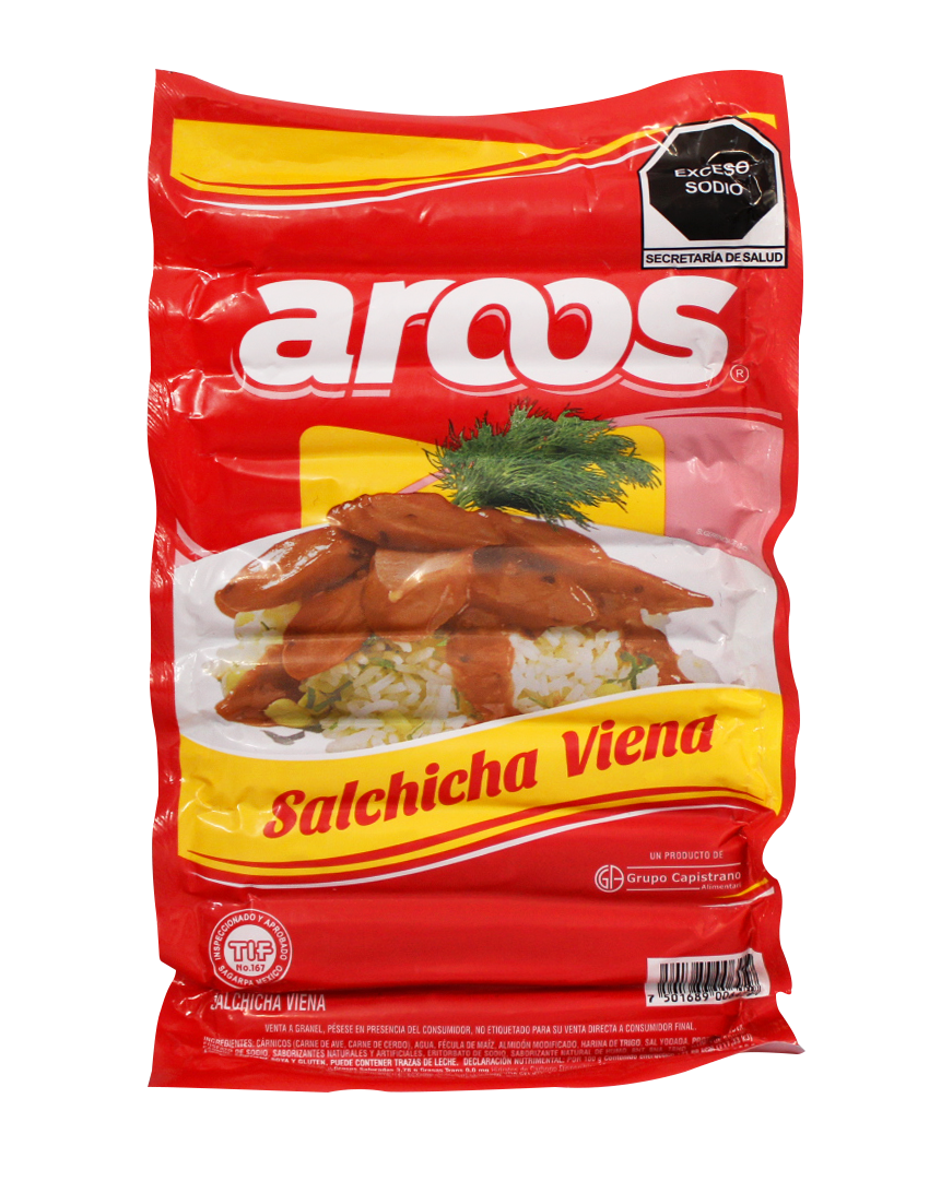 Salchicha Viena Aroos - Aroos | San Juan Salchichonerías